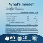 Delicious gummies for digestive wellness
