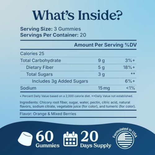 Delicious gummies for digestive wellness