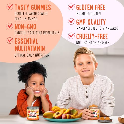 Delicious gummies for growing kids
