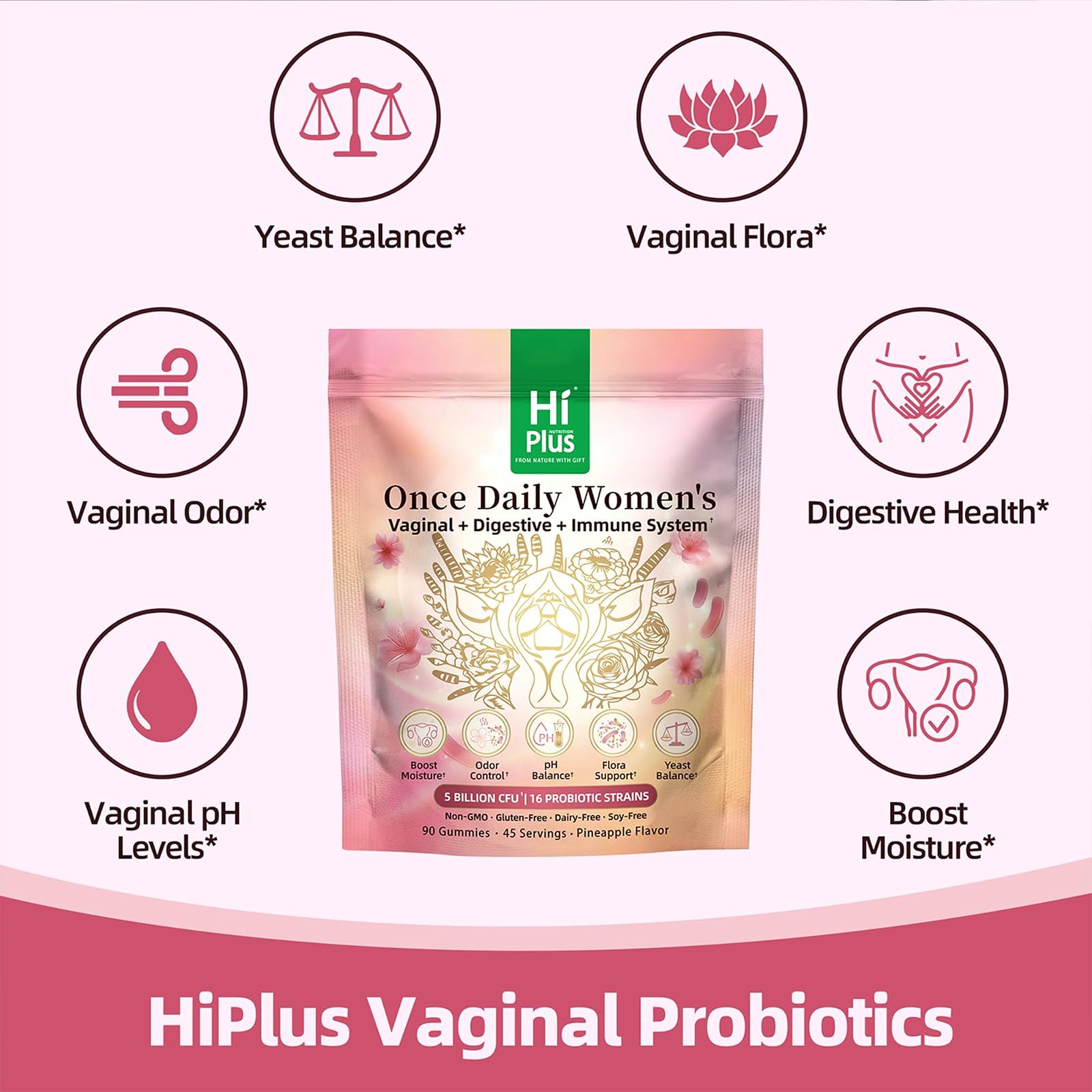 Delicious gummies for gut health