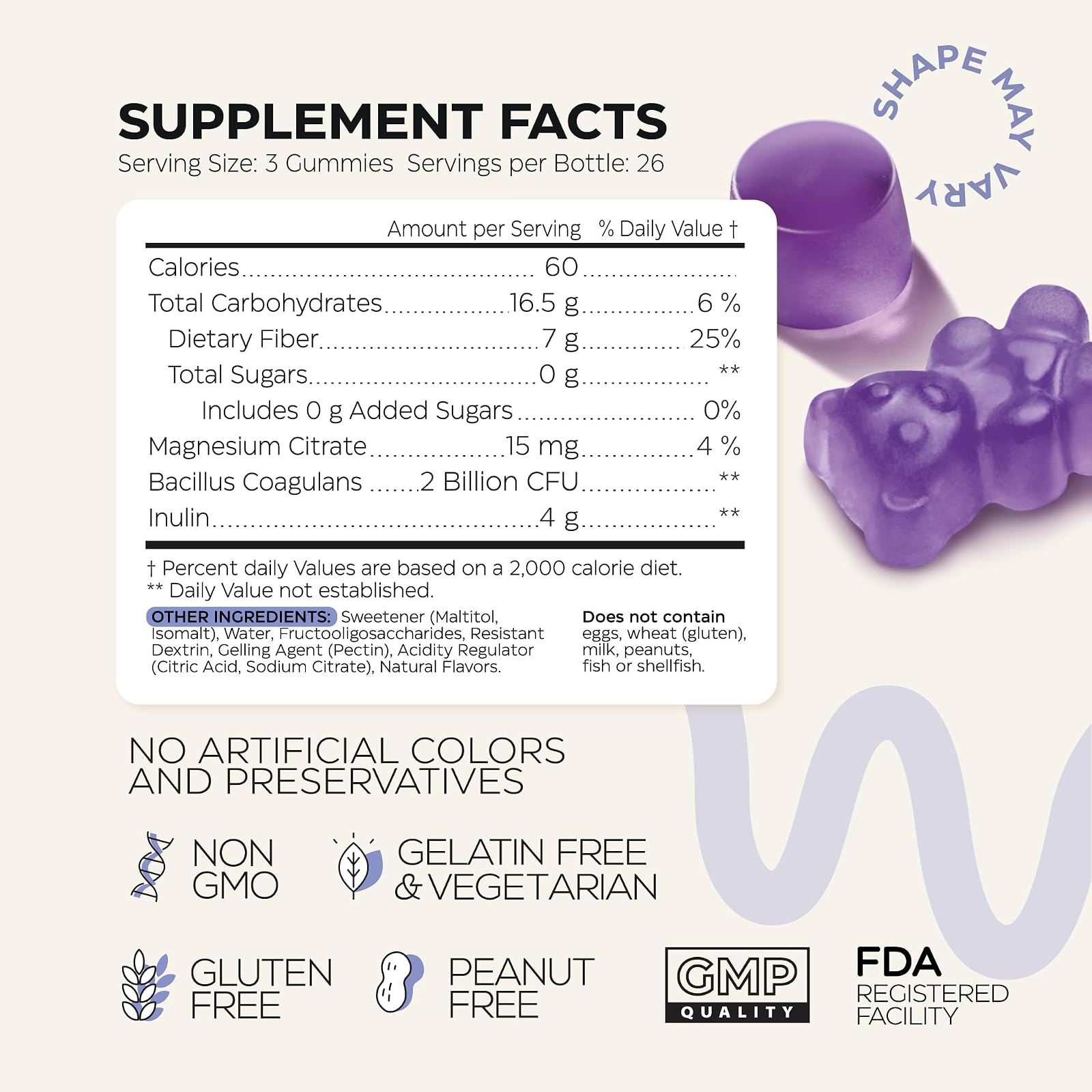 delicious gummies for healthy digestion
