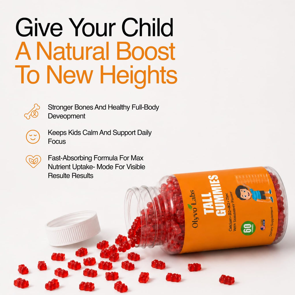 Delicious gummies for healthy growth