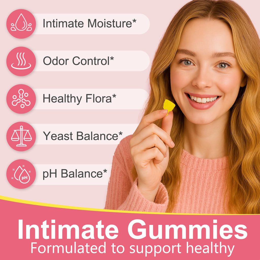 Delicious gummies for vaginal balance