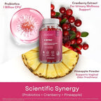 Delicious gummies for women's probiotics