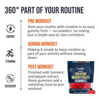 Delicious gummies for workout support