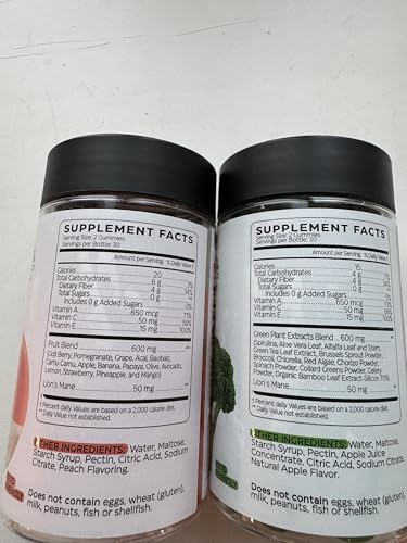 Delicious gummies packed with essential nutrients