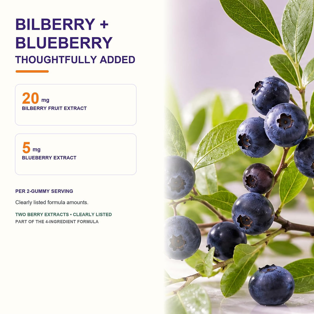 Delicious gummies packed with vitamin A