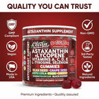Delicious gummies with astaxanthin benefits