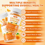 Delicious gummies with essential Calcium