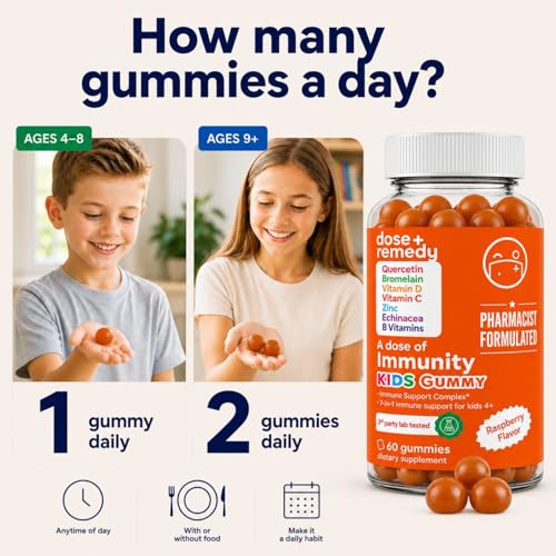 delicious gummies with zinc and echinacea