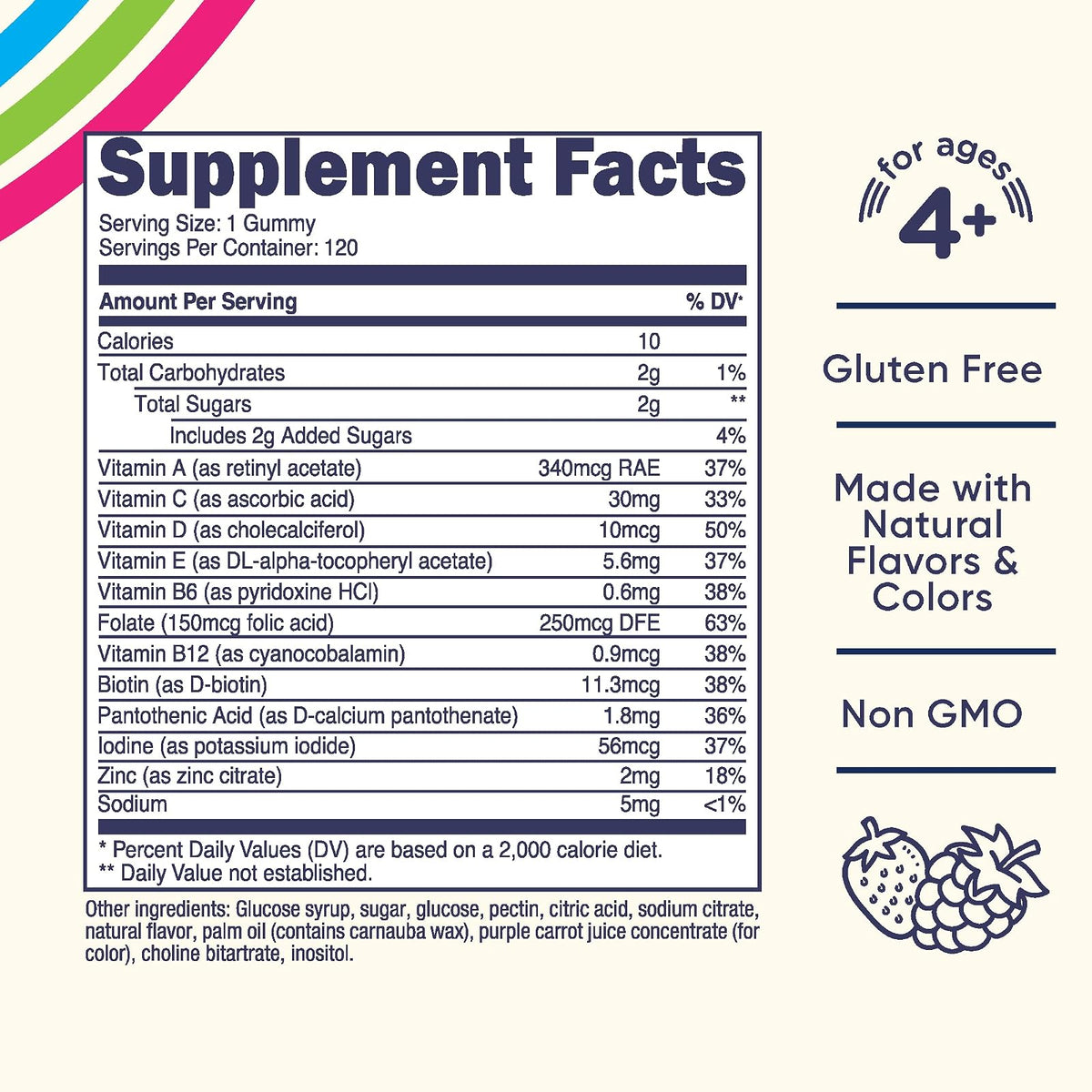 delicious gummy multivitamin for children