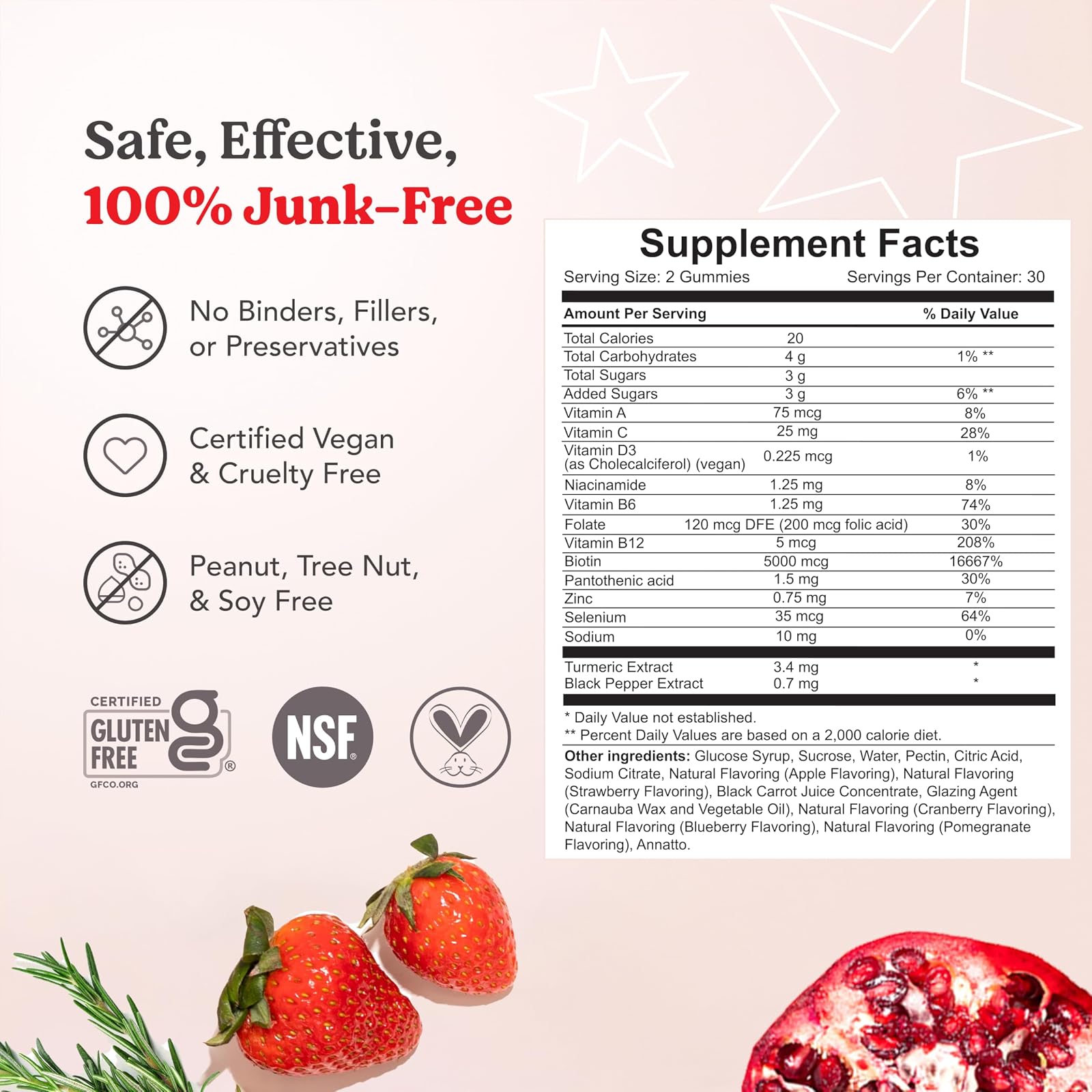 Delicious gummy multivitamin for daily wellness