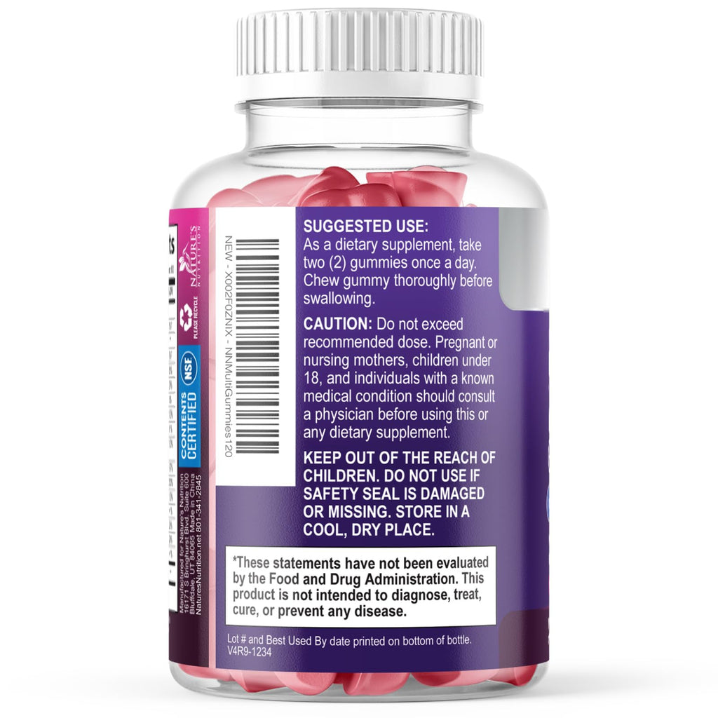 delicious gummy multivitamin for easy intake