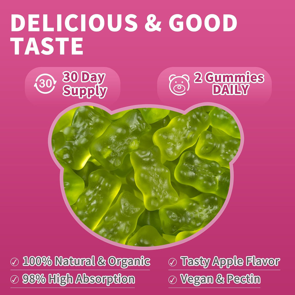 Delicious gummy multivitamin for energy