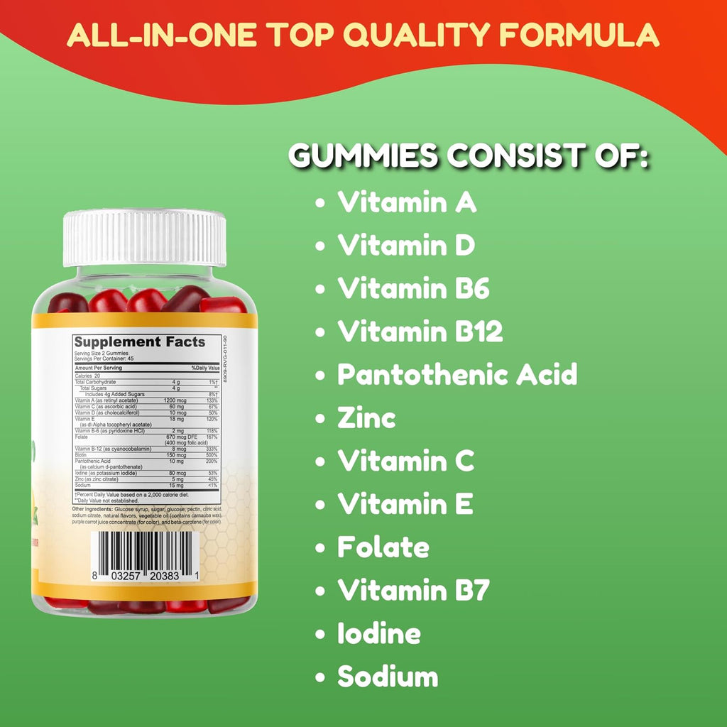 delicious gummy multivitamin for everyday wellness