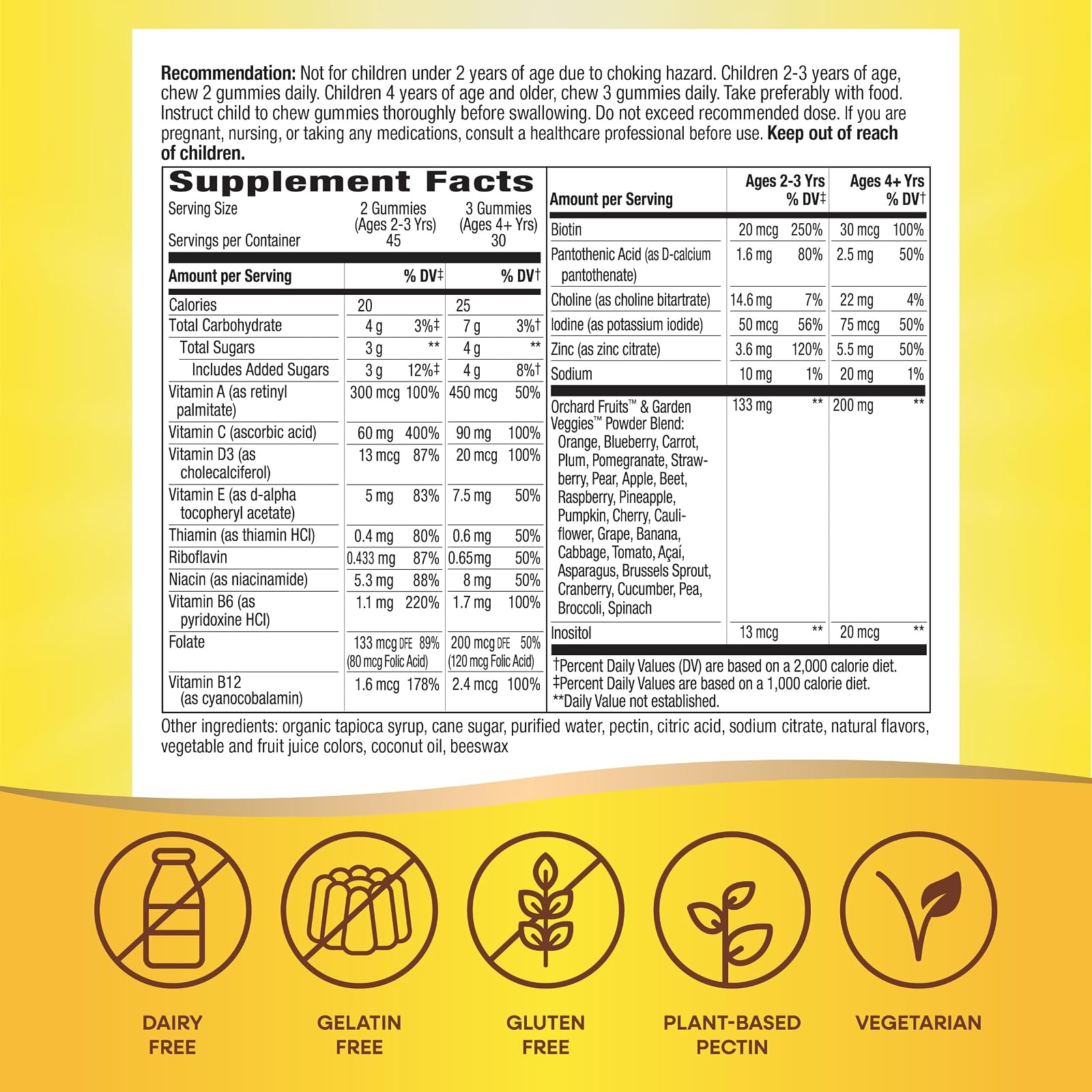 delicious gummy multivitamin for kids