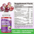 Delicious gummy multivitamin for men