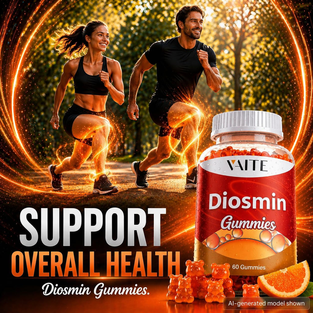 Delicious gummy multivitamin supplement
