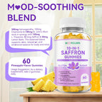 Delicious gummy multivitamin with saffron