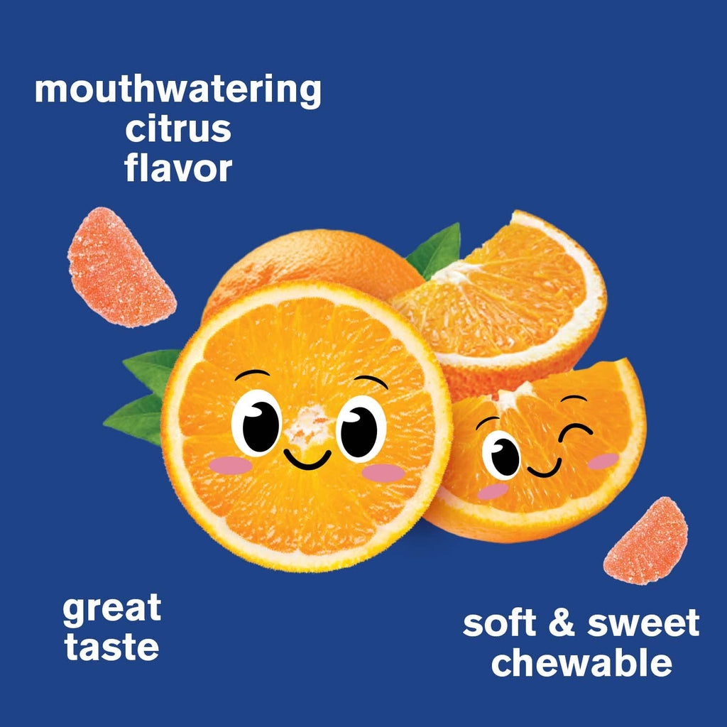 Delicious gummy Vitamin C supplement
