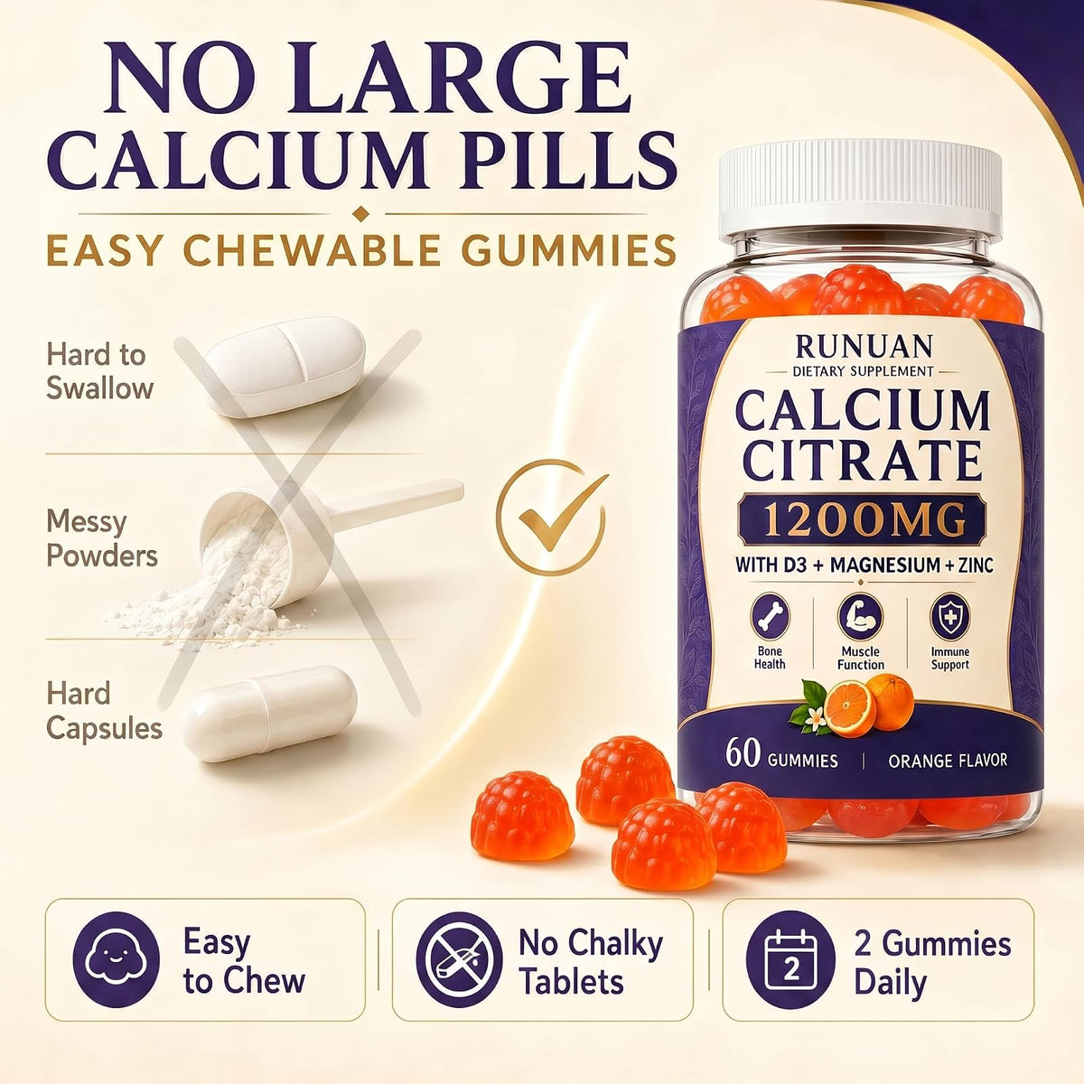 Delicious gummy vitamins for adults