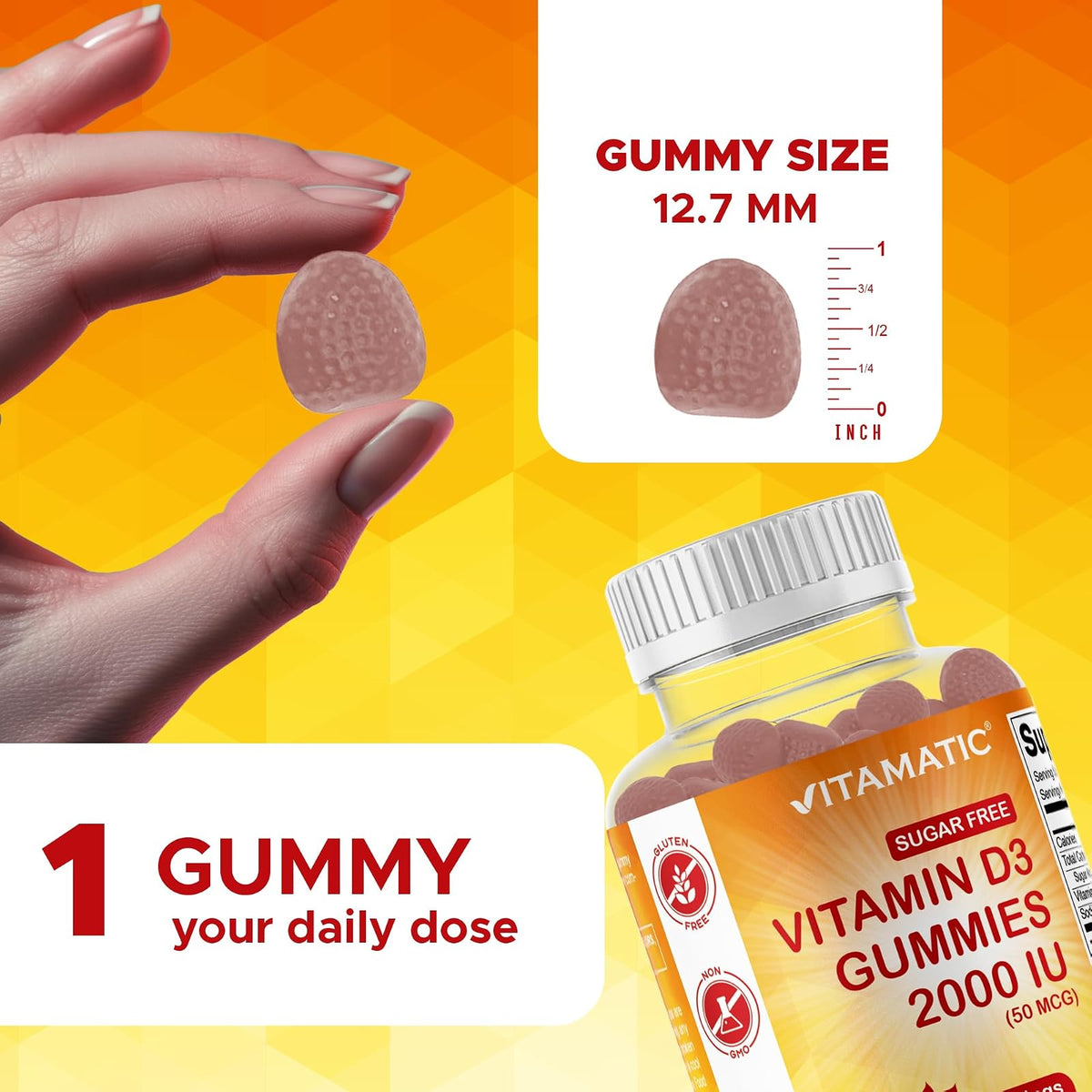 Delicious gummy vitamins for adults