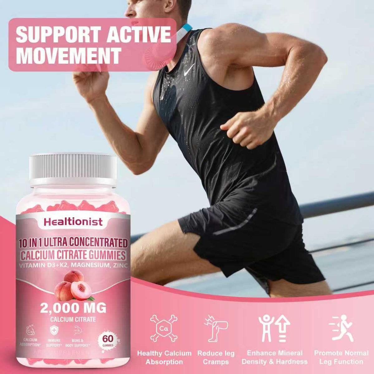 Delicious gummy vitamins for adults