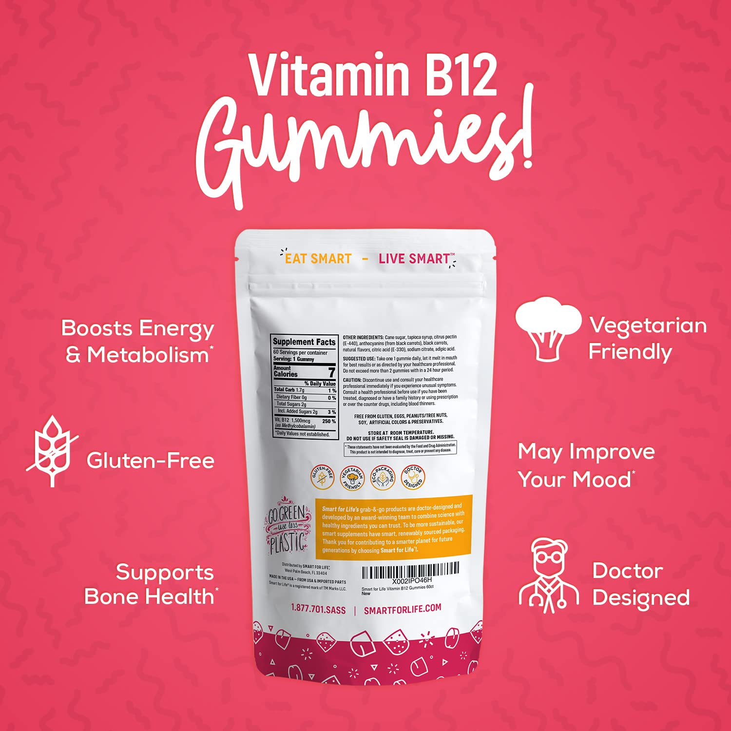 Delicious gummy vitamins for adults