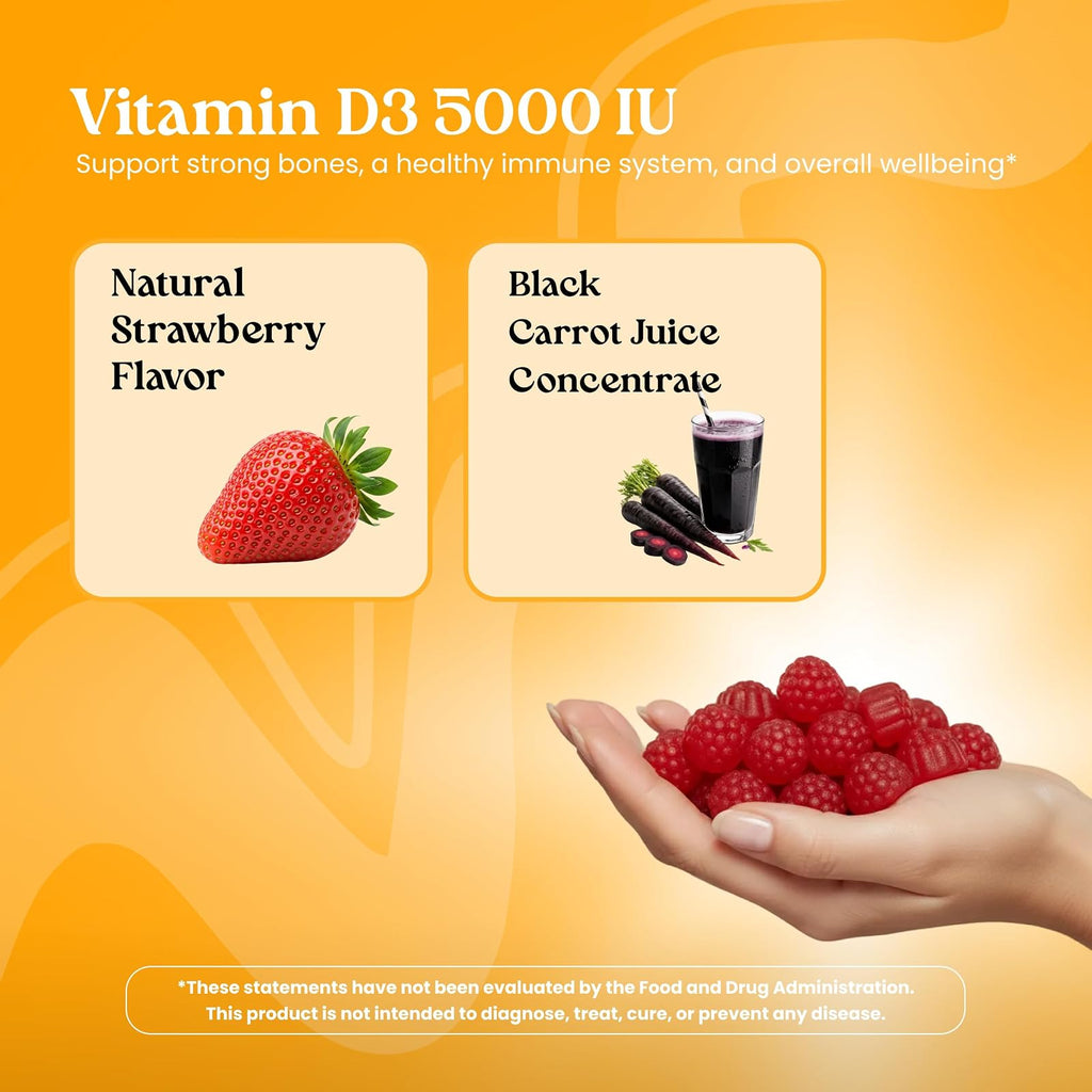 Delicious gummy vitamins for adults