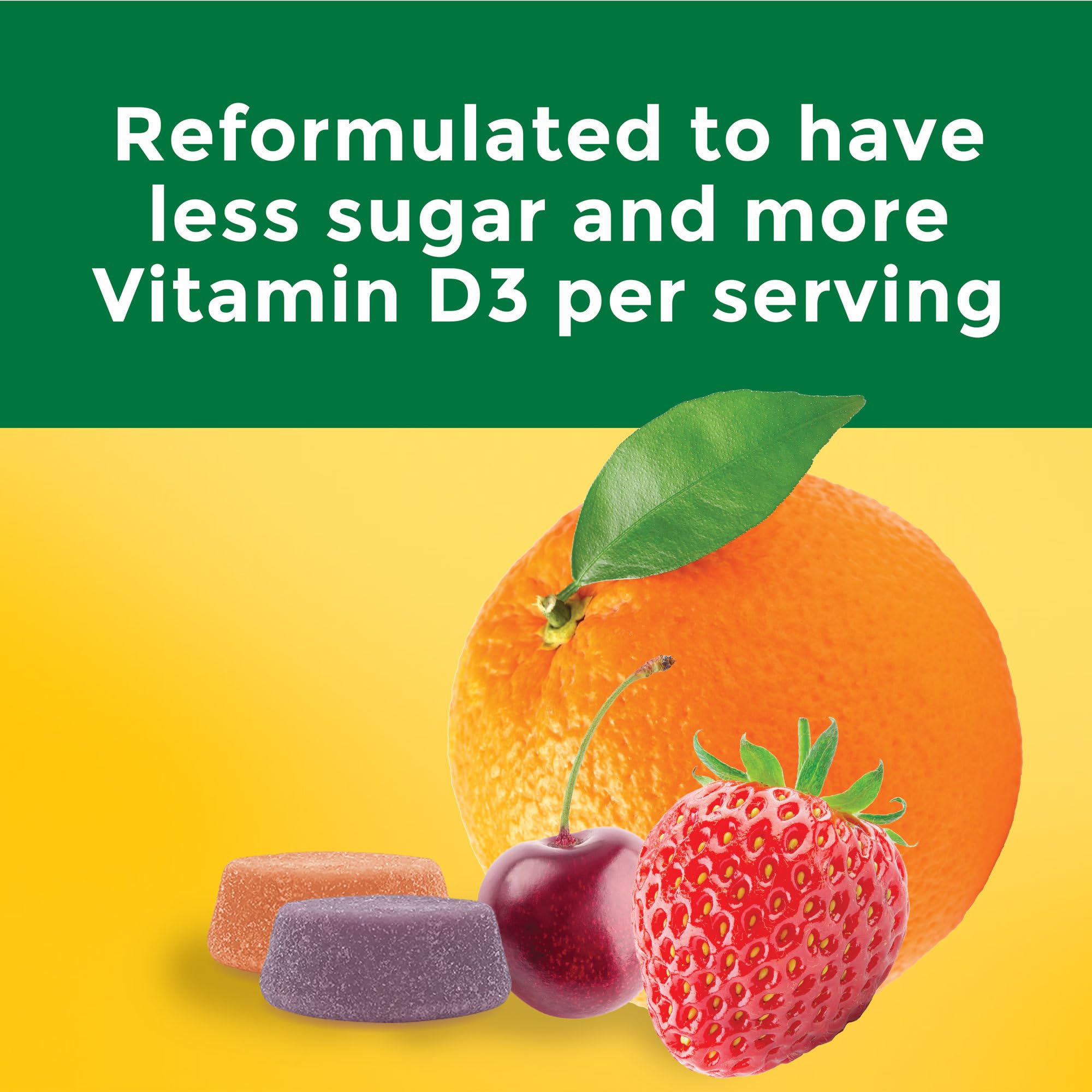 Delicious gummy vitamins for bone health