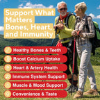 Delicious gummy vitamins for bone health