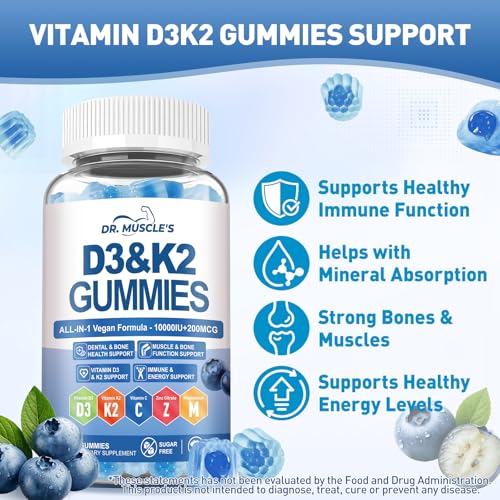 Delicious gummy vitamins for bone health