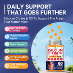 Delicious gummy vitamins for calcium intake
