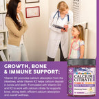 Delicious gummy vitamins for calcium intake