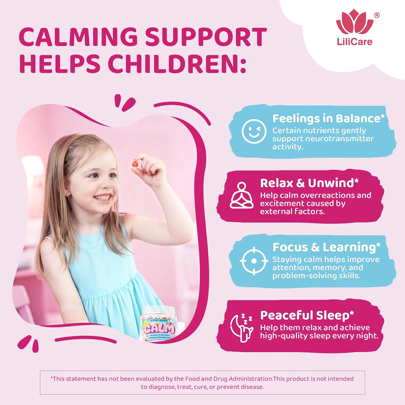 Delicious gummy vitamins for children