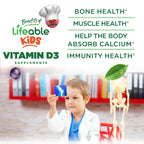 Delicious gummy vitamins for children