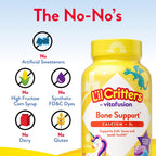 Delicious gummy vitamins for daily calcium