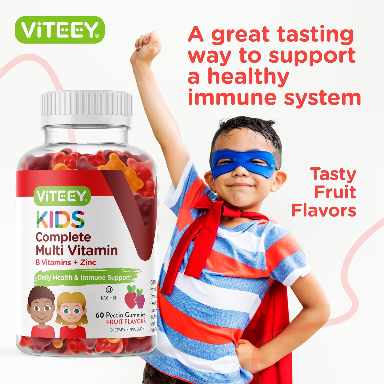 Delicious gummy vitamins for daily nutrition