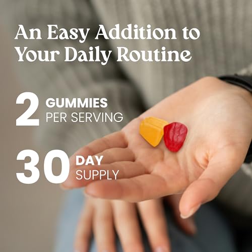 Delicious gummy vitamins for easy intake