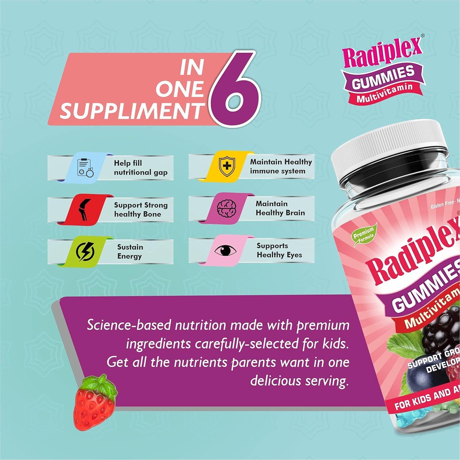 delicious gummy vitamins for kids