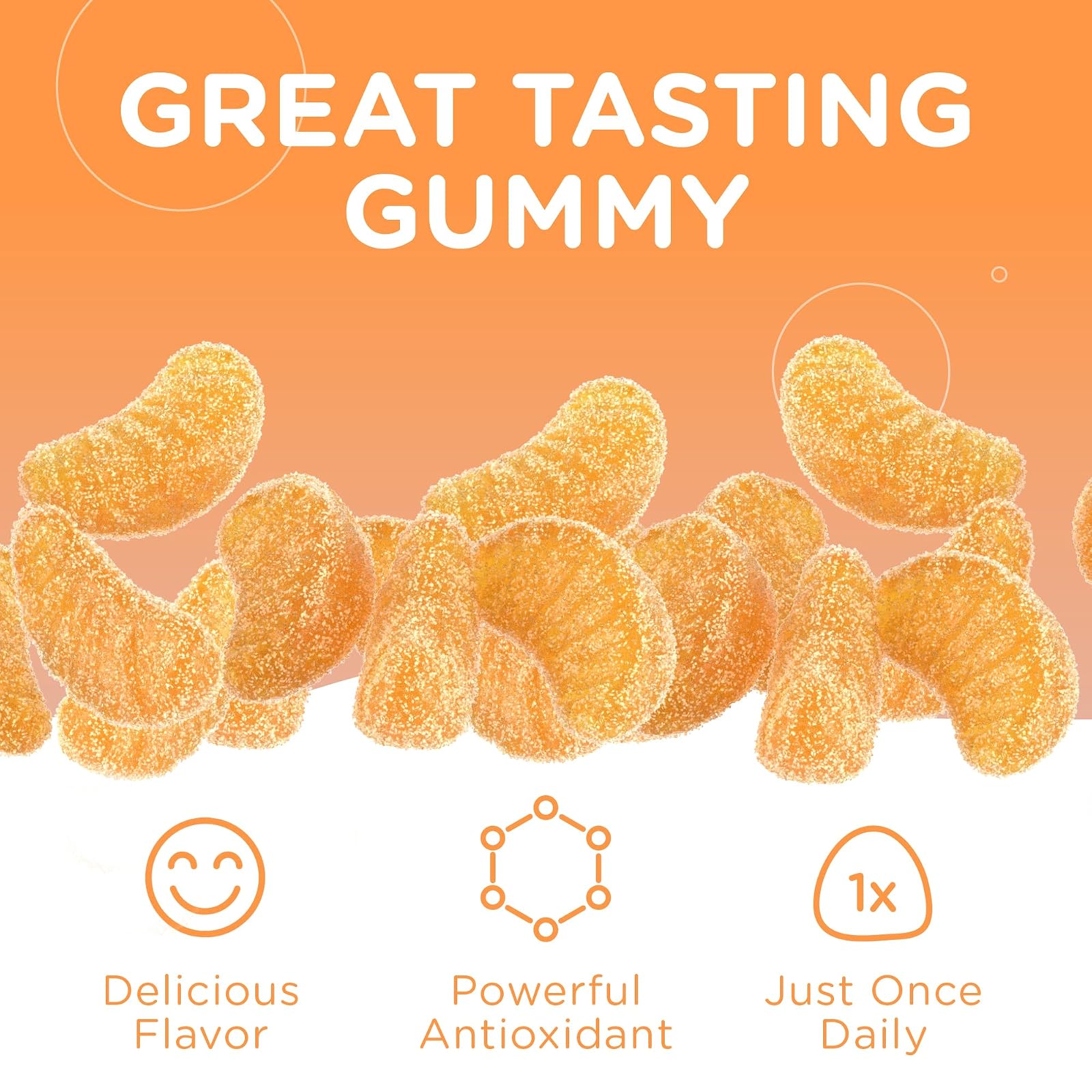 Delicious gummy vitamins for kids