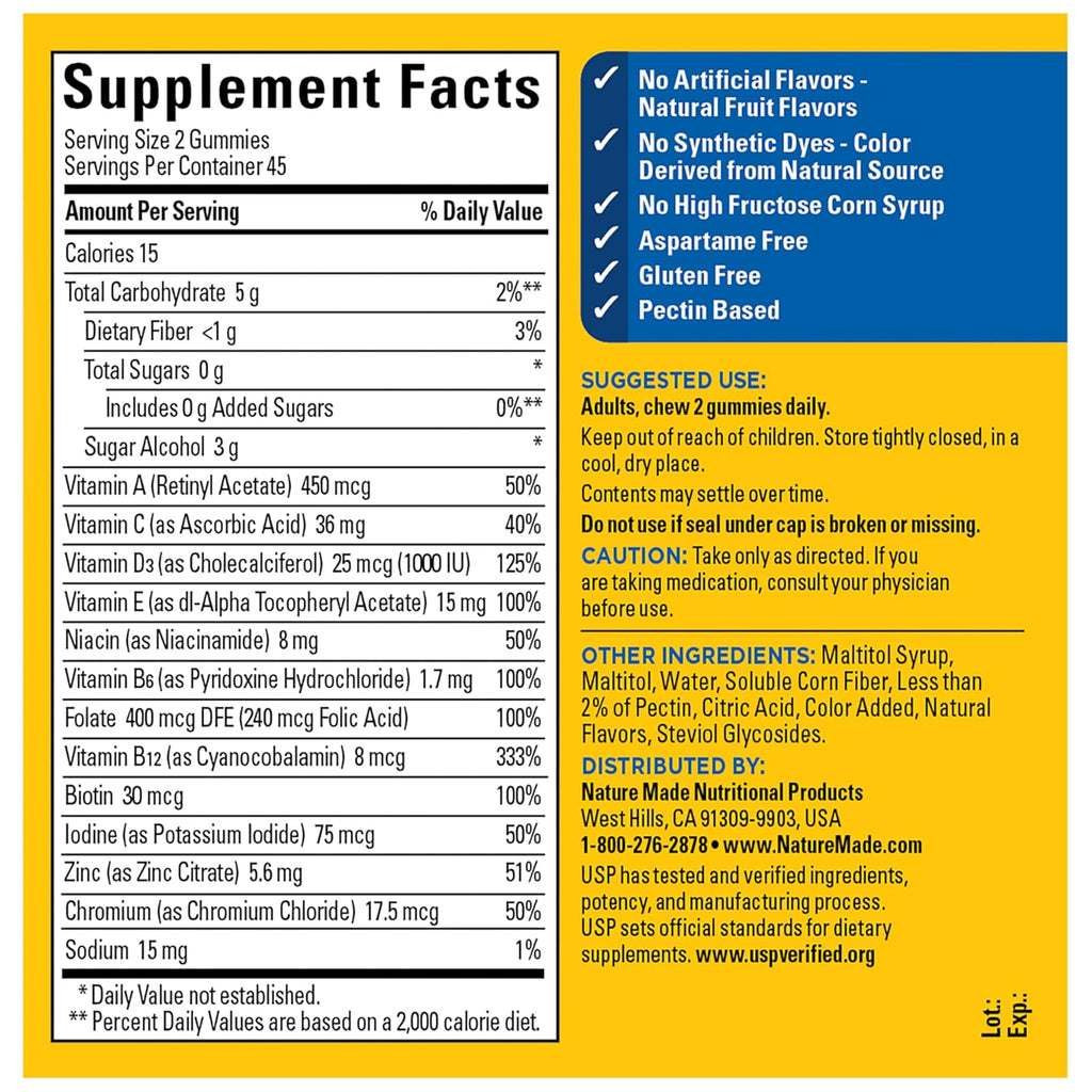 delicious gummy vitamins for men's wellness