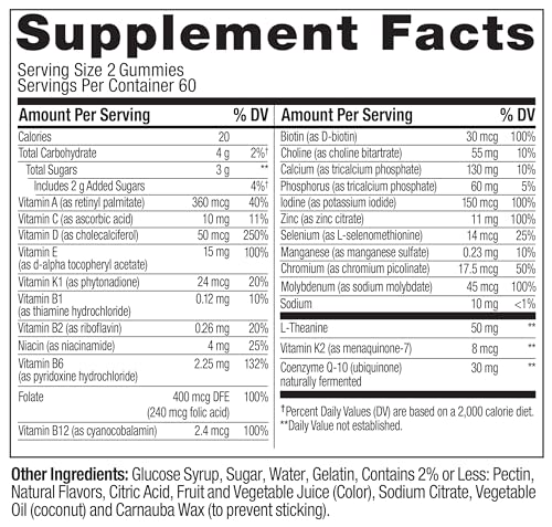 delicious gummy vitamins for vitality