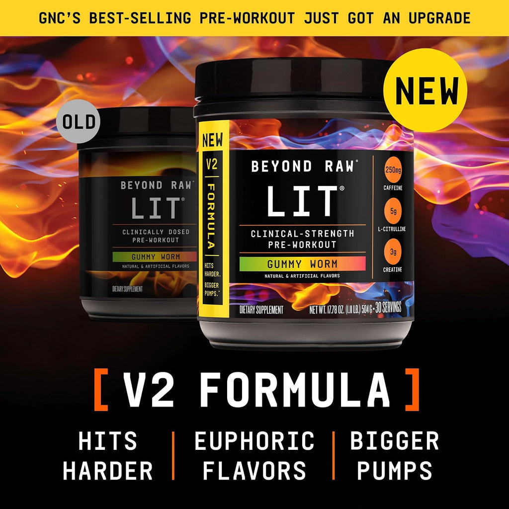 delicious gummy worm pre-workout formula