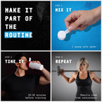 delicious gummy worm pre-workout mix