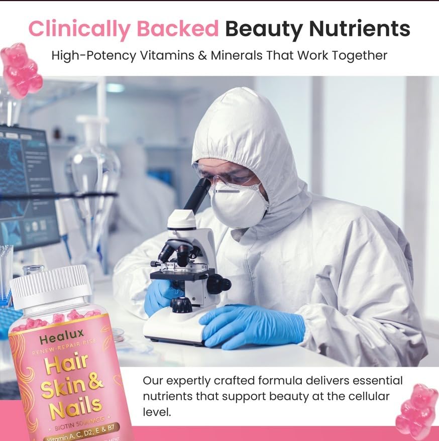 delicious hair growth gummy vitamins
