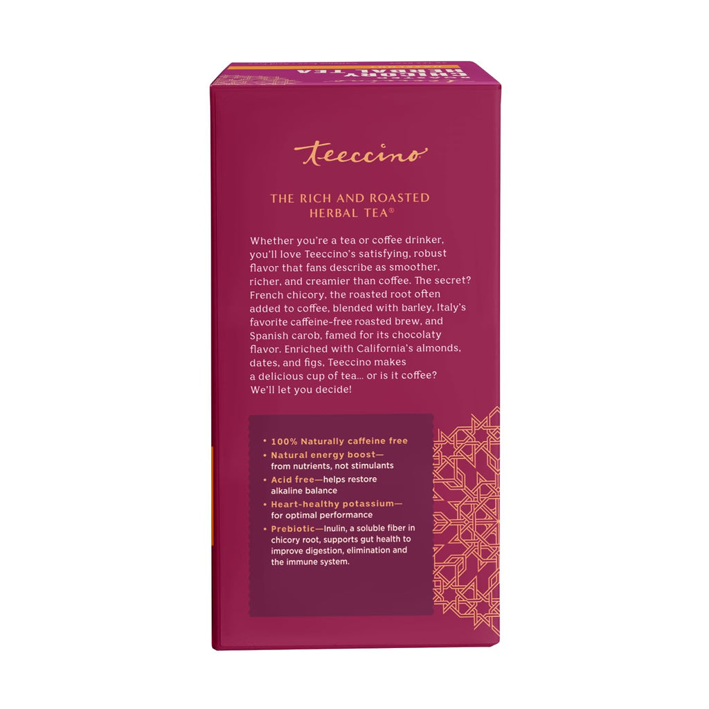 delicious hazelnut herbal tea option