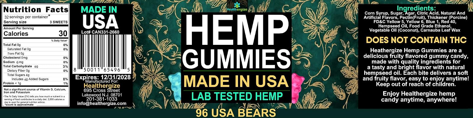 delicious hemp gummies for sleep support