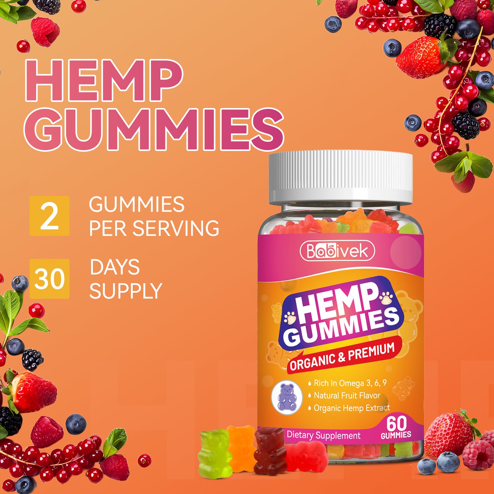 Delicious hemp gummies for vitality