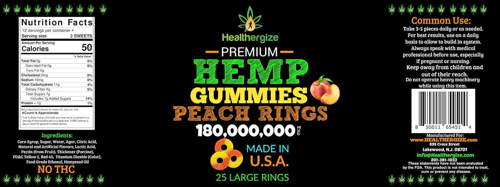delicious hemp gummy multivitamins